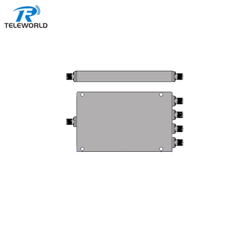 4 way RF Splitter|4 way Power Divider 6GHz|4way Power Divider 18GHz ...